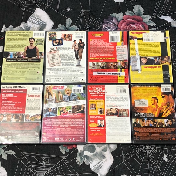 Media | 8 Dvd Gently Used Movie Lot Kill Bill Superbad Etc | Poshmark